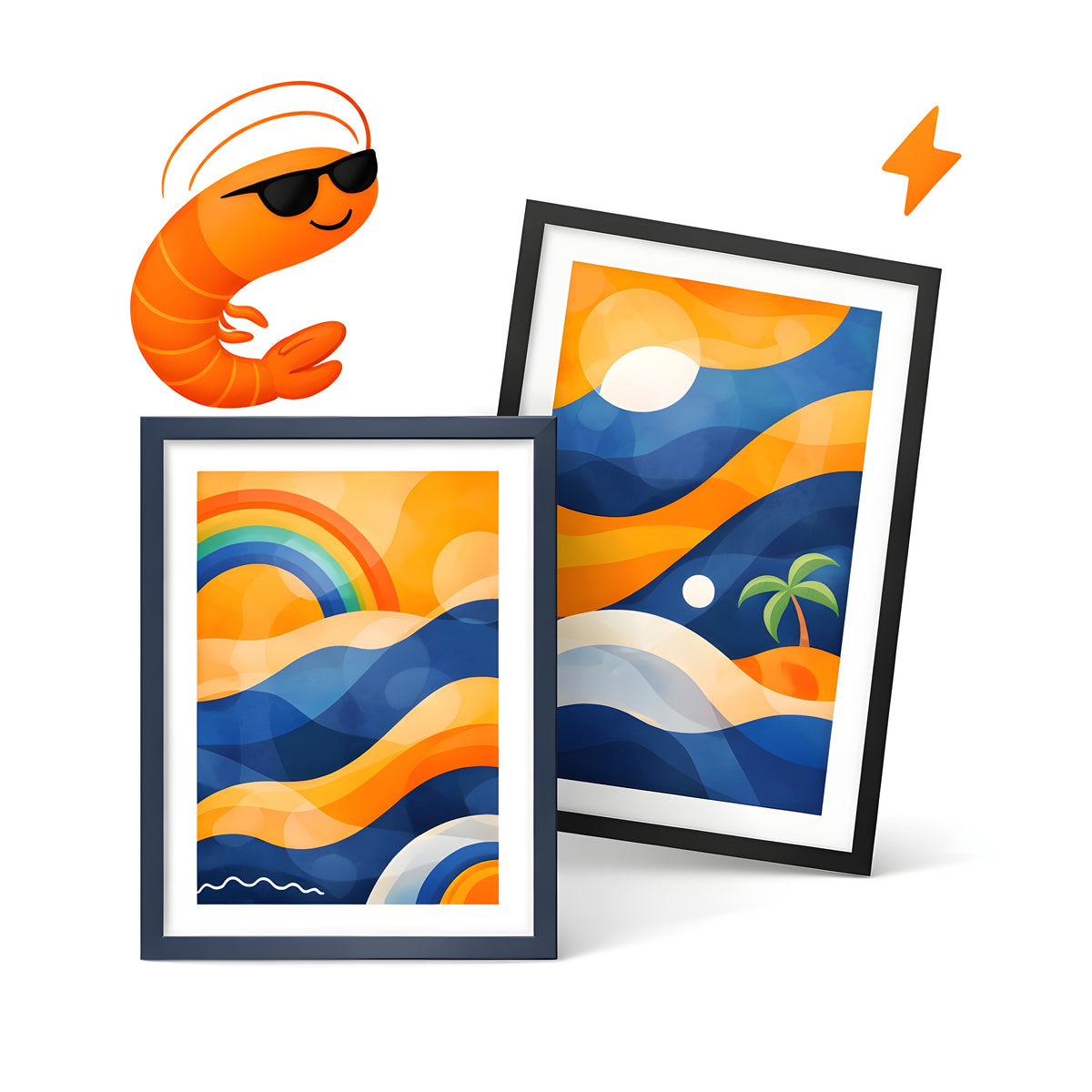 PrintShrimp: Posters & Framed Wall Art Print on Demand